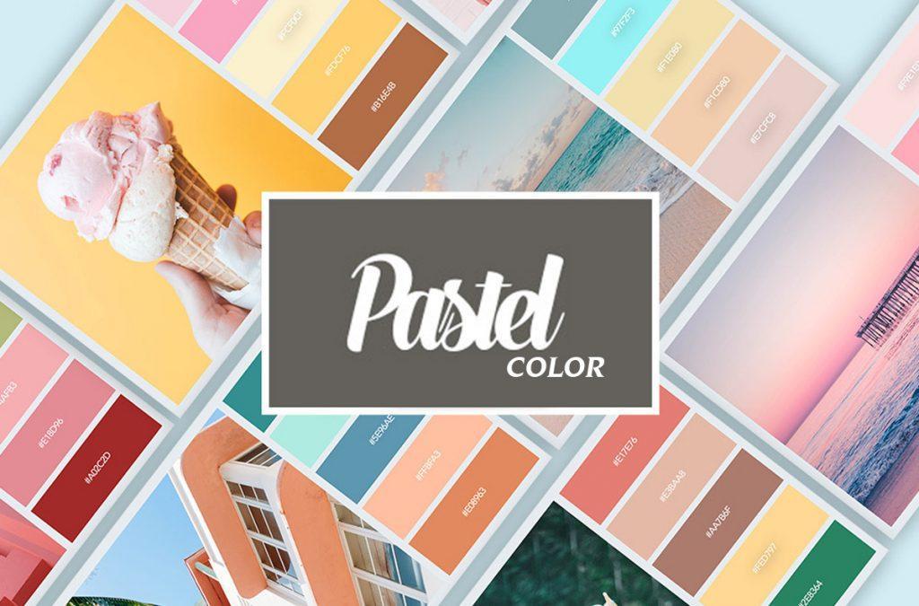 Thiết kế mẫu nội thất phòng khách hiện đại với gam màu pastel