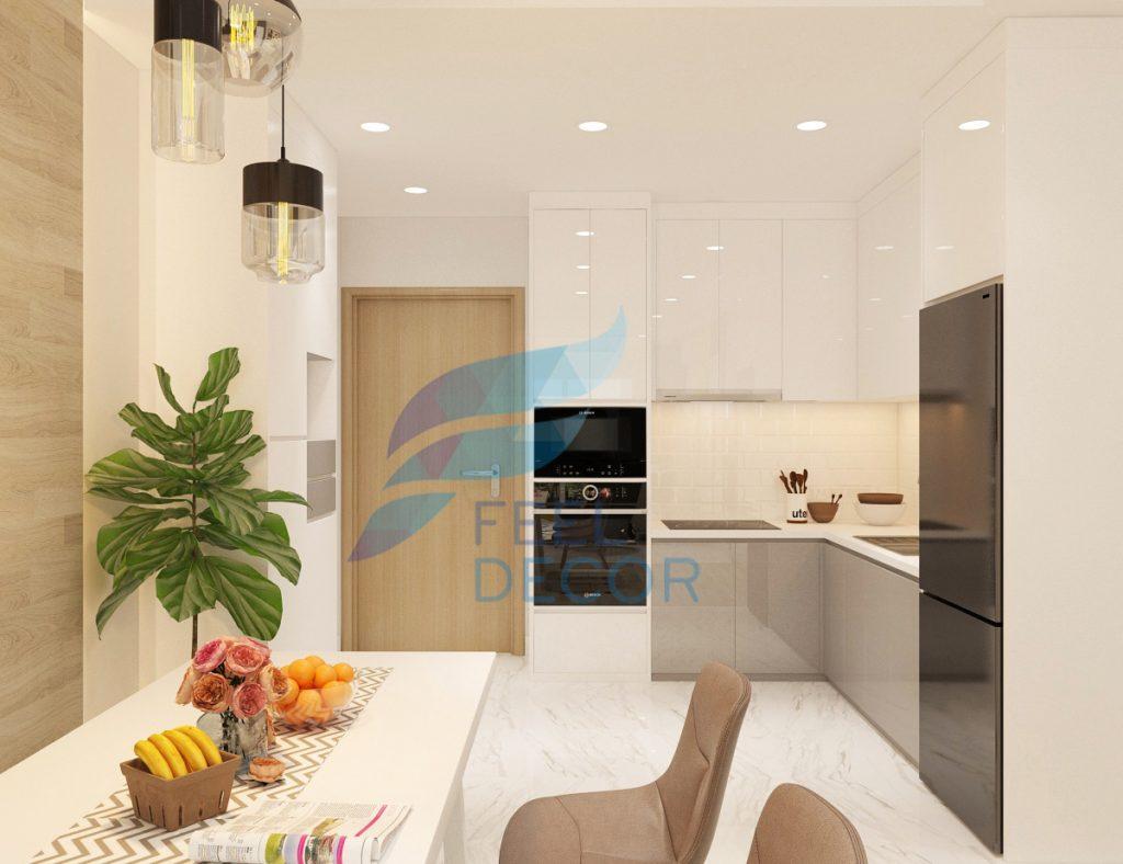 Thiết kế nội thất căn hộ 73m2 chung cư The Everrich Infinity - Anh Phong