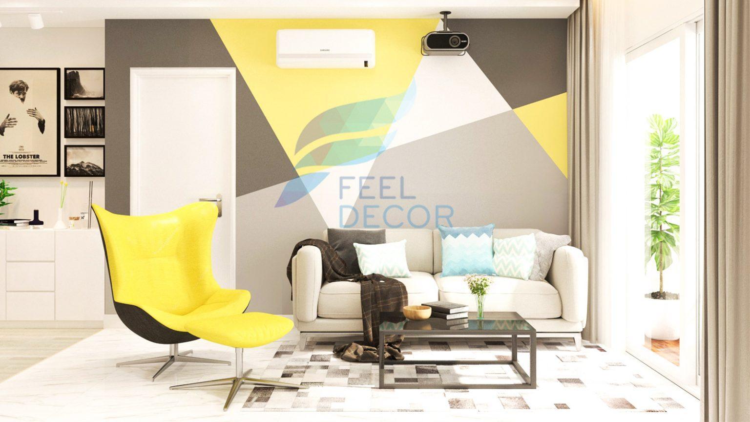 Thiết kế nội thất căn hộ 73m2 chung cư The Everrich Infinity - Anh Phong