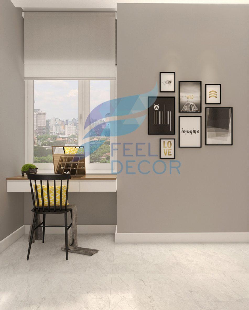 Thiết kế nội thất căn hộ 73m2 chung cư The Everrich Infinity - Anh Phong