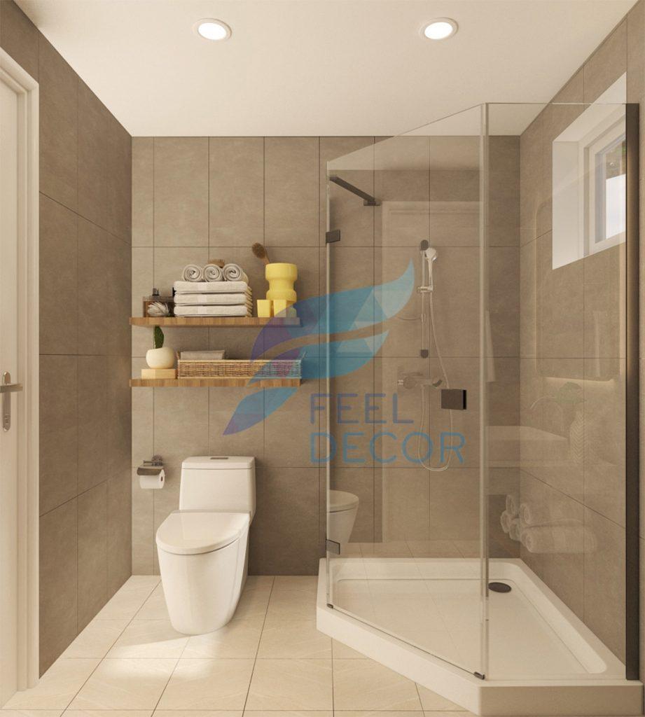 Thiết kế nội thất căn hộ 73m2 chung cư The Everrich Infinity - Anh Phong